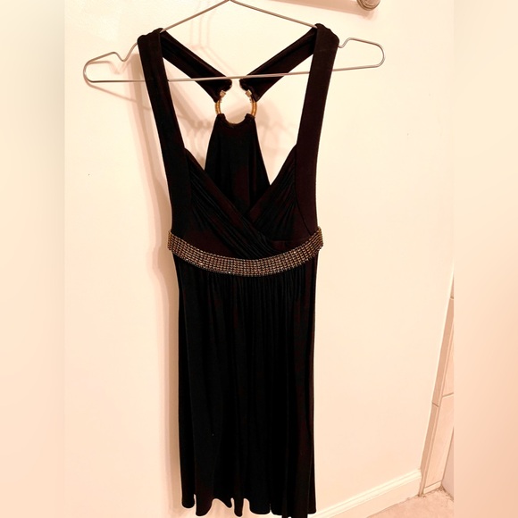 Sky | Dresses | Sky Brand Sky Luxury Dress Minidress Rhinestone Accent ...